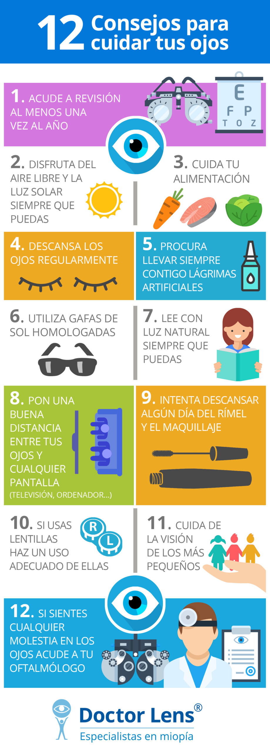 ¡Cuida tus ojos y mantén una buena salud visual!
